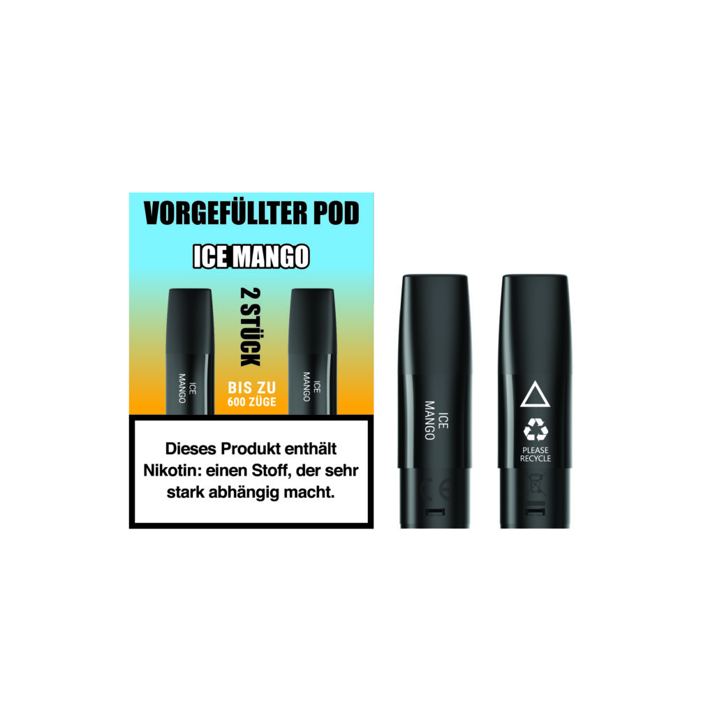 Rocket Pod Ice Mango - KLIK KLAK